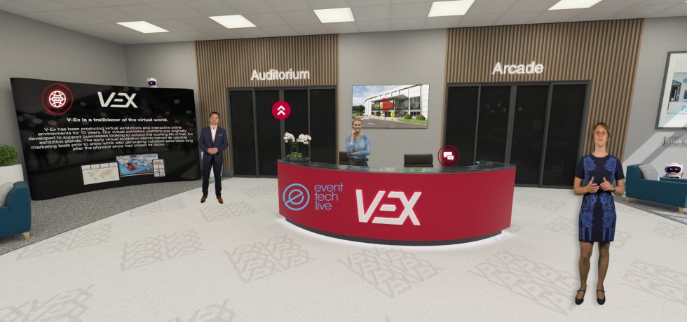 Event Tech Live / V-Ex Digital Twin partnership announcement