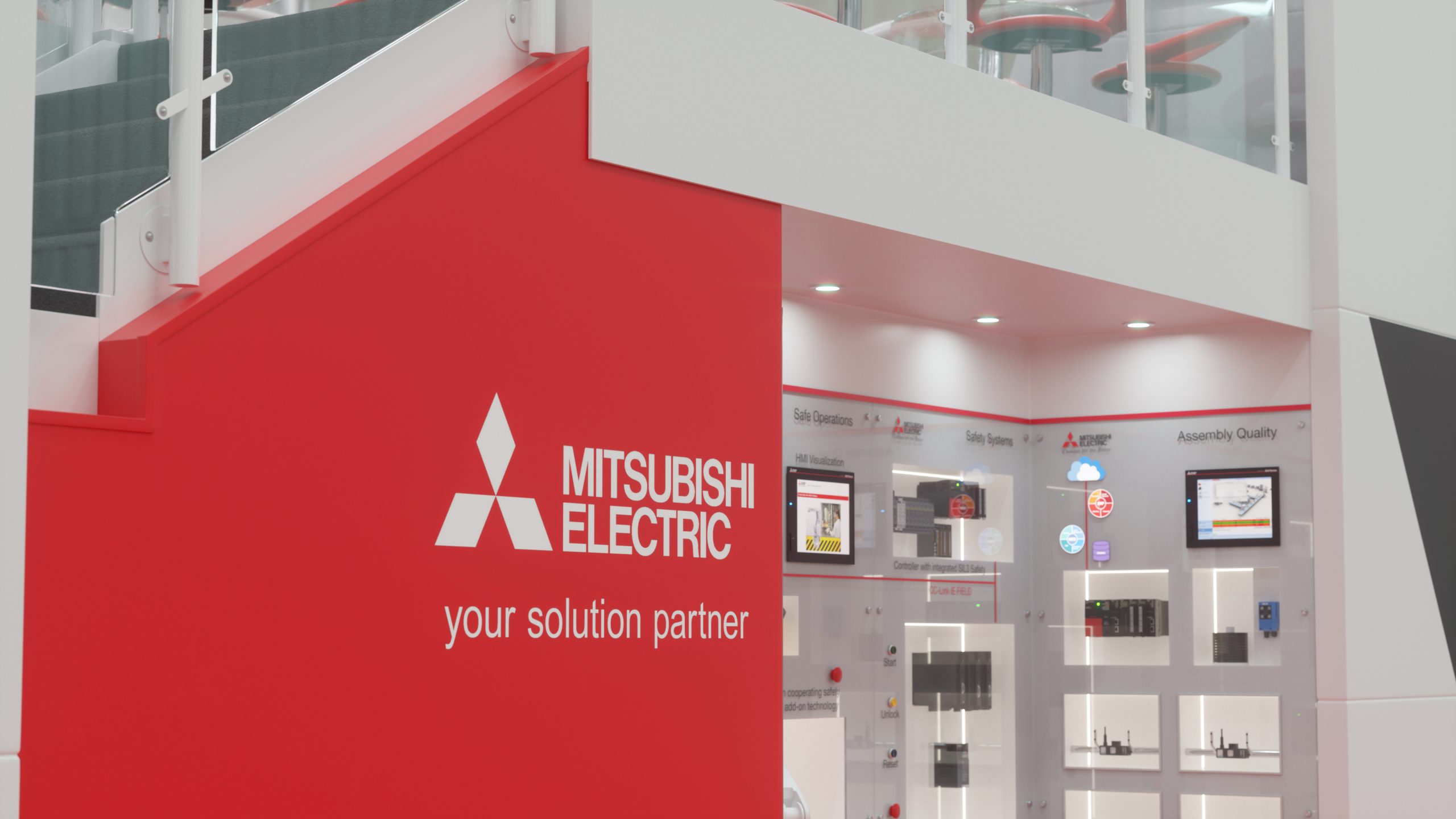 Mitsubishi Electric Virtual Exhibition Stand – Digital Twin - V-Ex